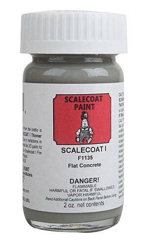 Scalecoat - Scalecoat I Railroad Paint - 2oz 59.1ml Bottle - Flat ...