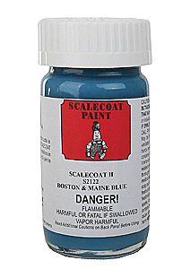 Scalecoat - Scalecoat II Railroad Paint- 2oz 59.1mL - Boston & Maine ...
