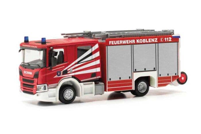 Herpa - Scania CP28 Fire Rescue Truck - Assembled - Koblenz, Germany ...