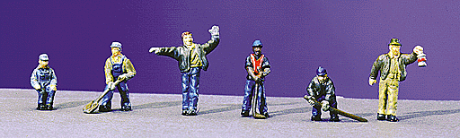 Life-Like - SceneMaster(TM) People Working - Railroad People - 433-1684