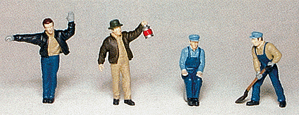 Life-Like - SceneMaster(TM) People Working - Railroad Figures - 433-1805