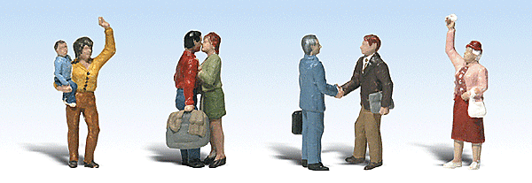 Woodland - Scenic Accents(R) Figures - Goodbye People 7/ - 785-2193