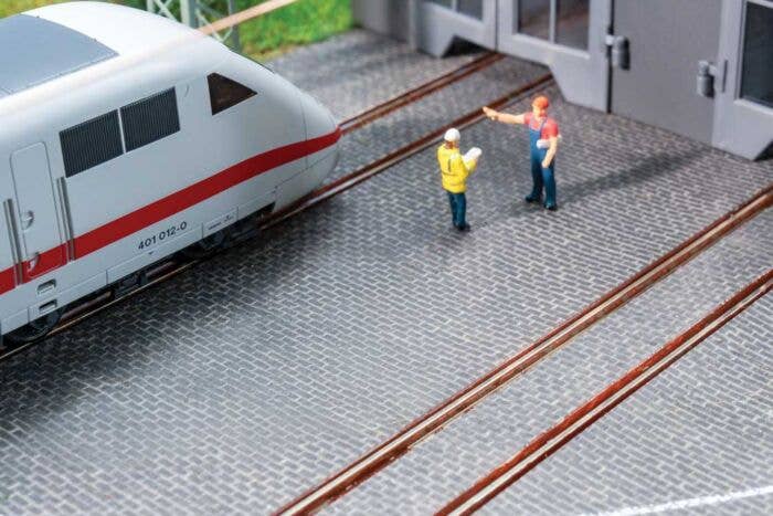 Faller - Self-Adhesive Road Surface Sheet - Cobblestone (dark gray ...