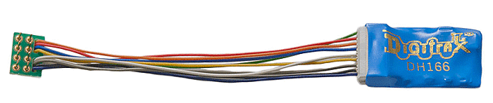 Digitrax - Series 6 Premium Control Decoder - 8-Pin Plug Long Harness ...