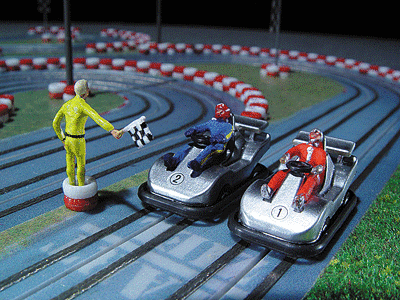 Faller - Set of Go-Karts, Limited Special Series, Era IV - Two ...