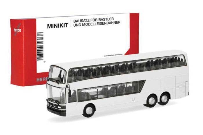 Herpa - Setra 228 DT Bus - Minikit - Various Standard Colors - 326-14335