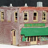 N Scl Arch - Shire Scenes 2-Story Retail Store - Kit (Etched Metal) - 1 ...