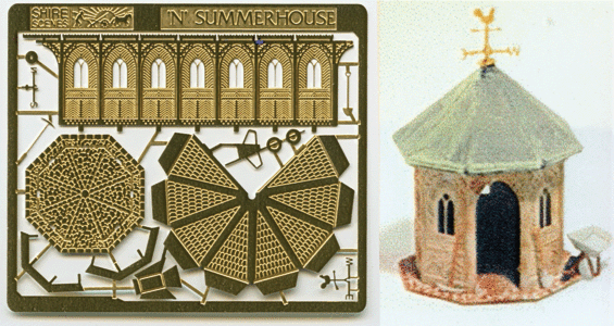 N Scl Arch - Shire Scenes Scenery Detail - Kit (Etched Metal) - Garden ...
