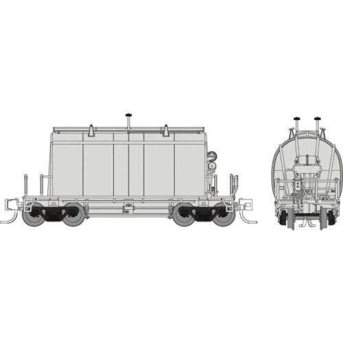 Rapido - Short Barrel Ore Hopper - Ready to Run - Undecorated - 606-543099
