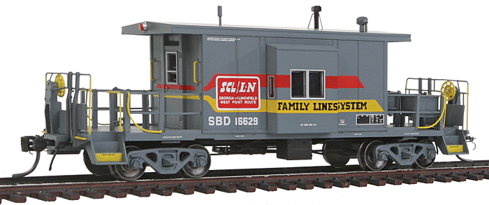 Bluford - Short Body Bay Window Caboose - Ready to Run - Seaboard ...