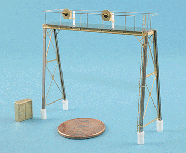 BLMA - Signal Bridge Kit - Double Track ATSF Style - 176-8010