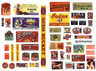 JL Innov - Signs - "Roadhouse" Tavern Signs 1940s-50s pkg(49) - 361-362