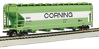 Bachmann - Silver Series 56' Centerflow Hoppers - Corning - 160-70595