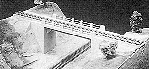 Plastruct - Simple Span Bridge - 15-1/8" 38.4cm - 570-1001