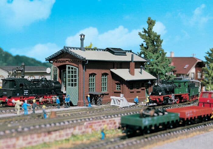 Vollmer - Single Engine Track Shed - 770-47607