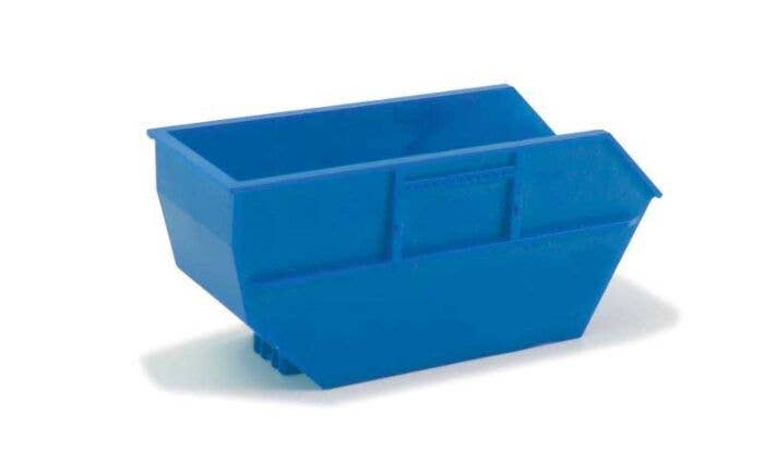Herpa - Skip Tray For Ak16, 15 CBM Skiploader - Blue pkg(2) - 326-54621