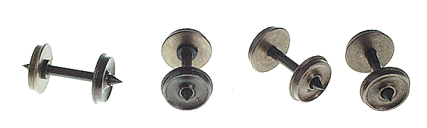 NWSL - Sn3 Pointed Axle Nickel Silver Wheelset - 26"/88 For Berlyn ...