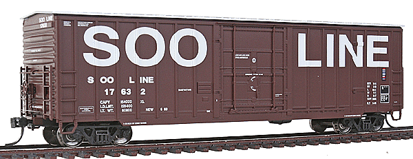 Fox Valley - Soo Line-Built 7-Post Boxcar - Ready to Run - Soo Line #2 ...