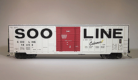Fox Valley - Soo Line-Built 7-Post Boxcar - Ready to Run - Soo Line #1 ...
