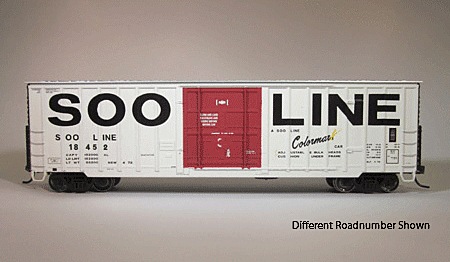 Fox Valley - Soo Line-Built 7-Post Boxcar - Ready to Run - Soo Line #3 ...