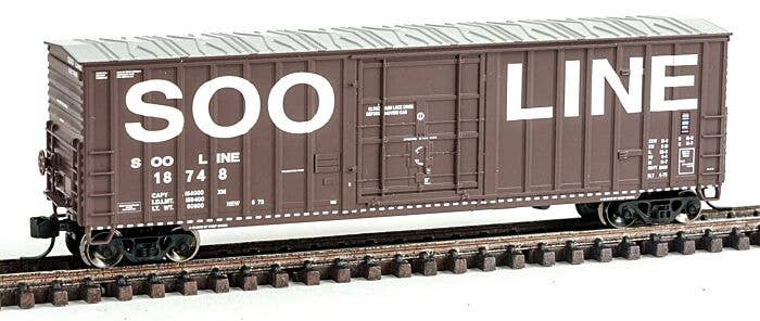 Fox Valley - Soo Line 50' 7-Post Plug-Door Boxcar - Ready to Run - Soo ...