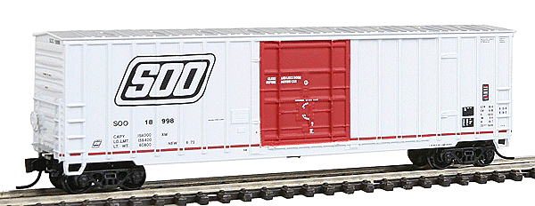 Fox Valley - Soo Line 7 Post Boxcar - Soo Line #3 (Parallelagram logo ...
