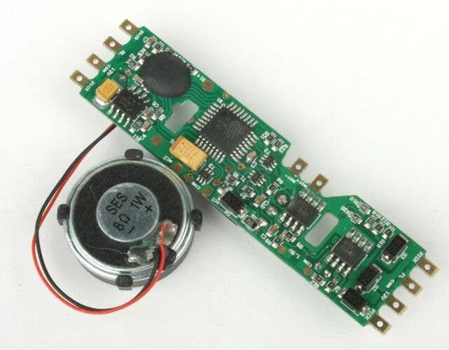 MRC - Sound & DCC Control Drop-In Dual-Mode Decoder - Platinum Series ...