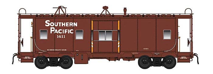 Intermount - Southern Pacific Class C-40-4 Bay Window Caboose - Ready ...