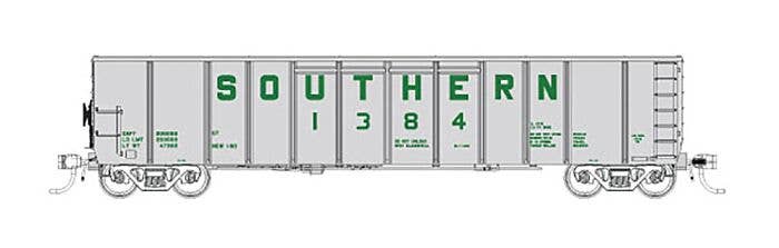 Fox Valley - Southern Silverside Coal Gondola 6-Pack - Ready to Run ...