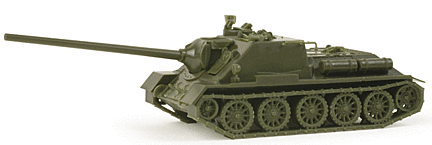 Herpa - Soviet Union WWII Armored Vehicles - Tank Destroyer - SU 100/45 ...