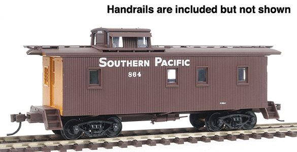Walthers - SP Class C-30-1 Wooden Caboose - Assembled - Southern Pacific - Modern Gothic ...
