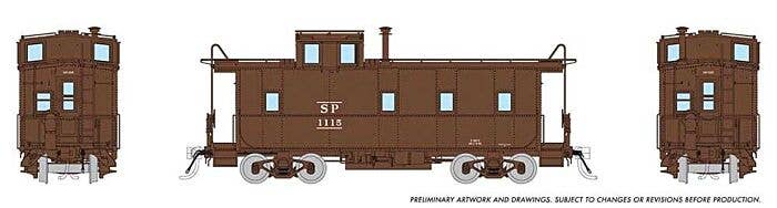 Rapido - SP Class C-40-3 Steel Caboose with Roofwalk - Ready to Run ...