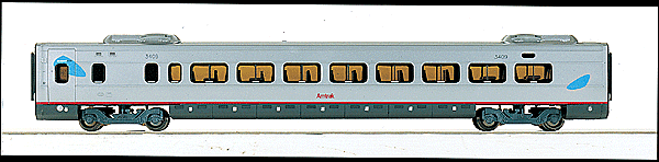Bachmann - Spectrum "Acela" Streamlined Cars (Matching Locos #160-81949 ...
