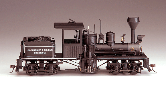 Bachmann - Spectrum Class A Two-Cylinder T-Boiler, Two-Truck Shay Loco ...
