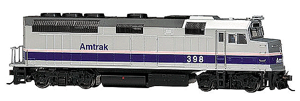 Bachmann - Spectrum Diesel F40PH Loco Powered w/Strobe Lights - Amtrak Phase IV - 160-87025