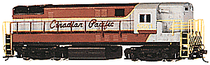 Bachmann - Spectrum FM H16-44 Baby Trainmaster Diesel Locomotive - CP #8551 - 160-81223