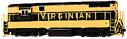Bachmann - Spectrum FM H16-44 Baby Trainmaster Diesel Locomotive ...