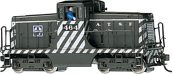 Bachmann - Spectrum GE 44-Ton Diesel Switcher Powered - Santa Fe - 160 ...