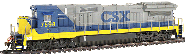 Bachmann - Spectrum GE Dash 8-40C Diesel - Powered - CSX #7564 - 160-85010