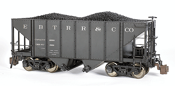 Bachmann - Spectrum(R) East Broad Top 2-Bay Steel Hopper 1:20.3 Scale - East Broad Top - Old ...