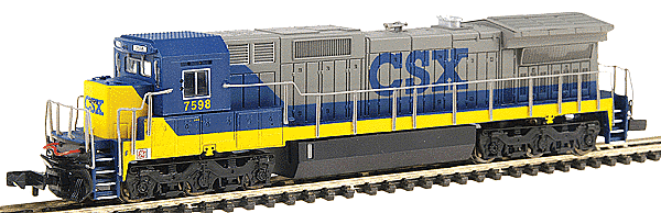 Bachmann - Spectrum(R) GE Dash 8-40C Diesel Locomotive - CSX ...