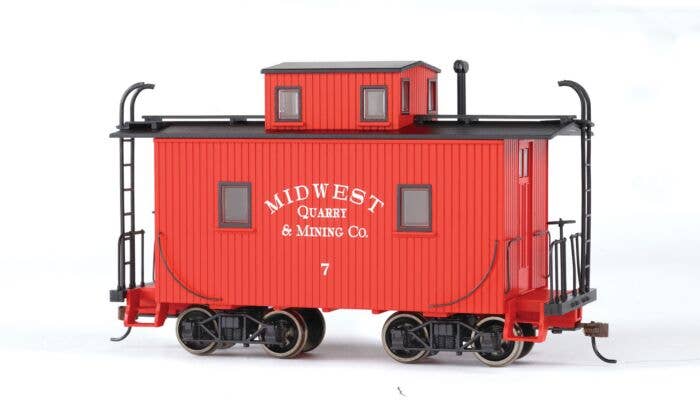 Bachmann - Spectrum(R) On30 Caboose w/Lighted Interiors - Midwest ...