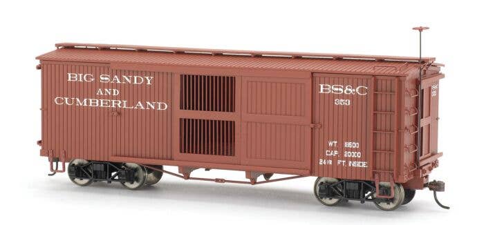 Bachmann - Spectrum(R) Ventilated Boxcar - Big Sandy & Cumberland - 160 ...