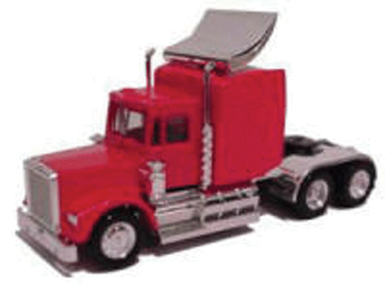 A Line - Spoiler Wing for American Truck Sleepers - Chrome - 116-50022