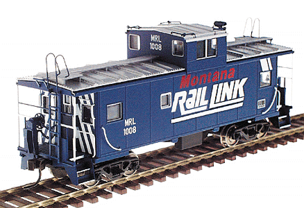 Atlas - Standard Cupola Caboose - Montana Rail Link (blue, white, black) #1008 - 150-13032