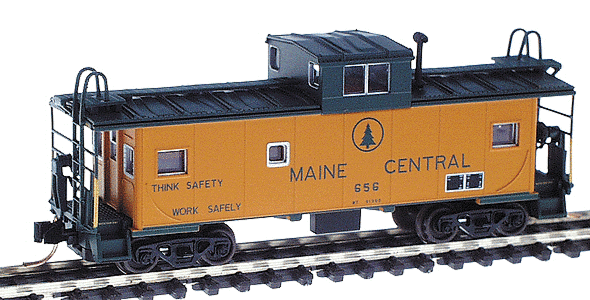 Atlas - Standard Cupola Caboose - Micro-Trains Couplers - Maine Central ...