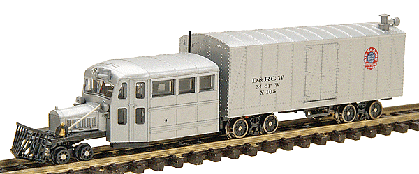 Con-Cor - Standard Gauge Galloping Goose w/DCC Decoder - Denver & Rio ...