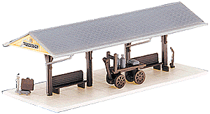 Atlas - Station Platform 2-Pack - Kit - Each: 3-1/4 x 1-1/4" 8.25 x 3 ...