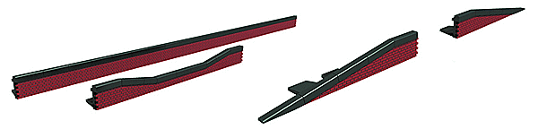 Brawa - Station Platform Edge - Kit (Plastic) - Brick 17-5/16" 44cm ...