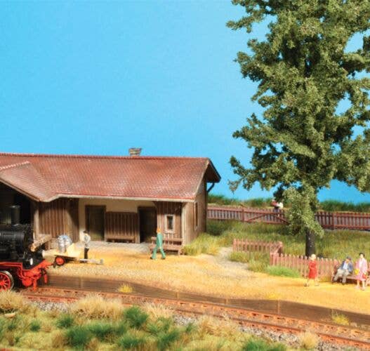 Brawa - Station Platform Edge - Kit (Plastic) - Wood Railroad Ties 17-1 ...